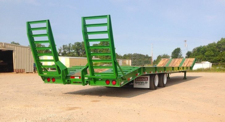 Overbilt - Lowboy Trailer With Air Operated Ramps